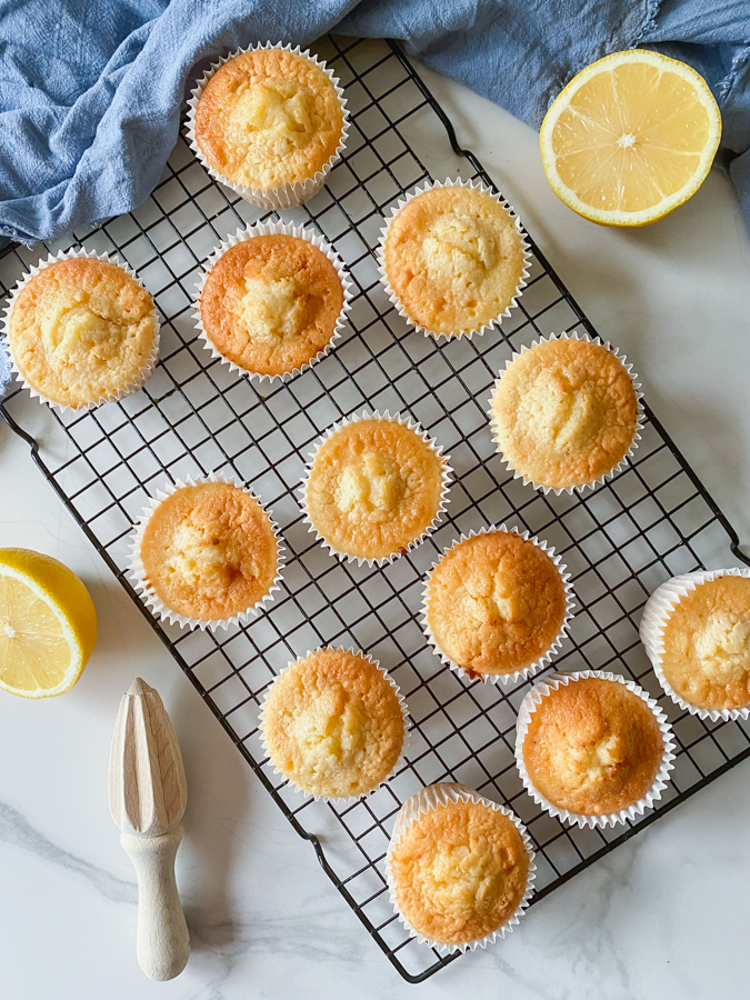Easy Lemon Drizzle Cupcakes Recipe - The Simpler Kitchen